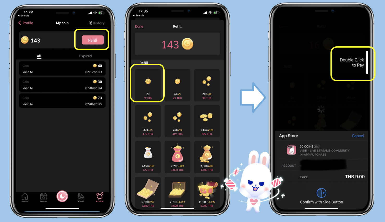 แนะนำช่องทางการเติมเงินออนไลน์ของแอป VIBIE LIVE ทำยังไงได้บ้าง – Vibie Live